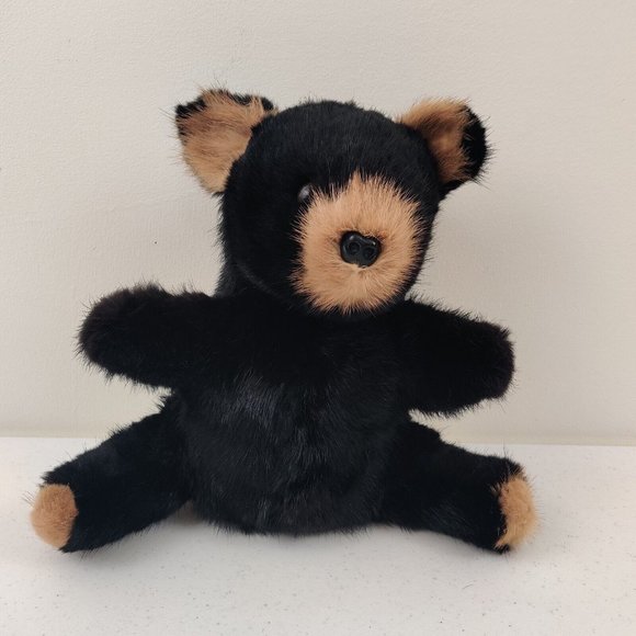 Anthon's | Toys | Vintage Mink Stuffed Plush Bear Real Mink Fur Anthons ...